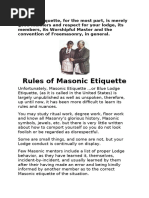 Replying To The Visitors Toast | PDF