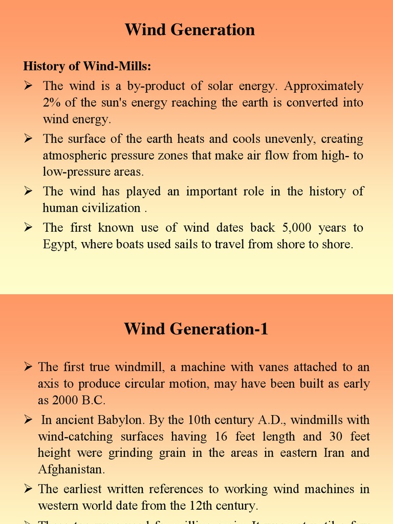 Wind Energy | PDF