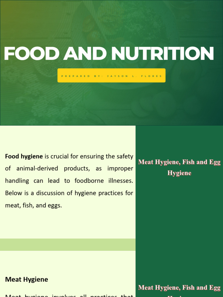Food and Nutrition 1 | PDF | Nutrients | Nutrition
