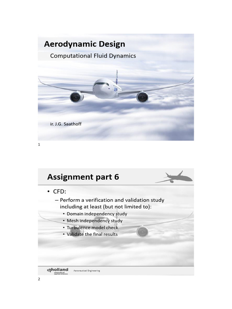 CFD Assignment Part 6 | PDF