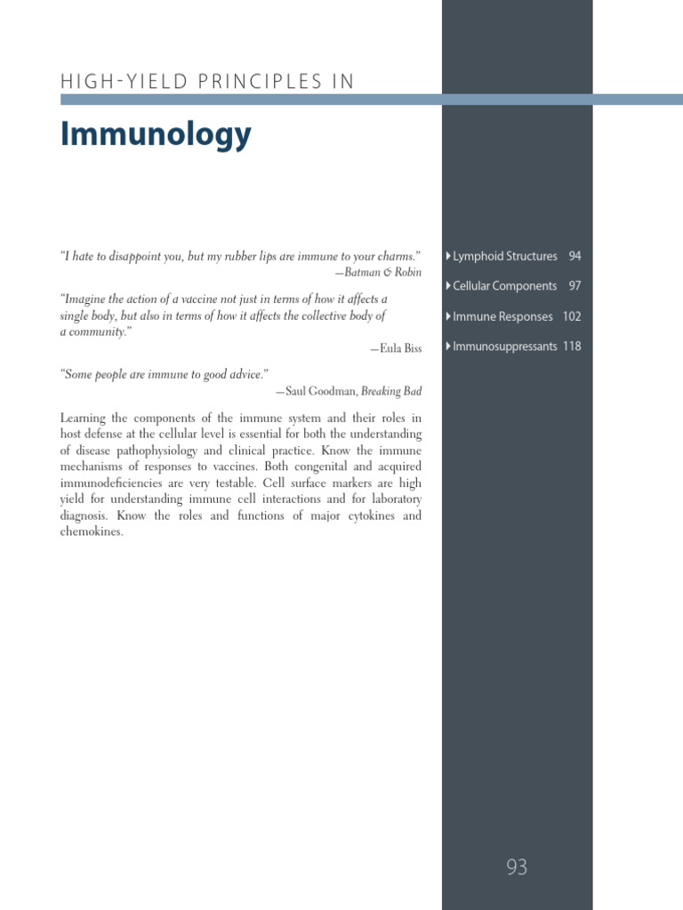 First Aid - Immunology | PDF | T Cell | B Cell