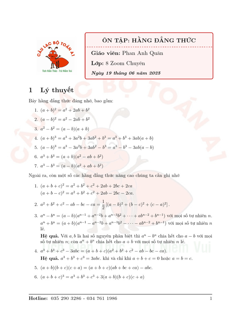 8 Zoom - On Tap Hang Dang Thuc | PDF