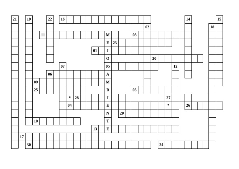 Palavra Cruzada Capitulo 1 e 2 | PDF