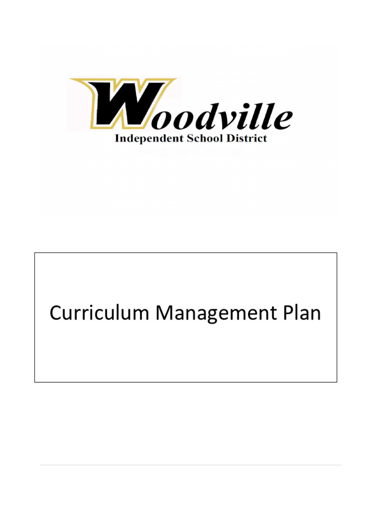 Curriculum Management Plan 1 | PDF | Educational Assessment | Curriculum