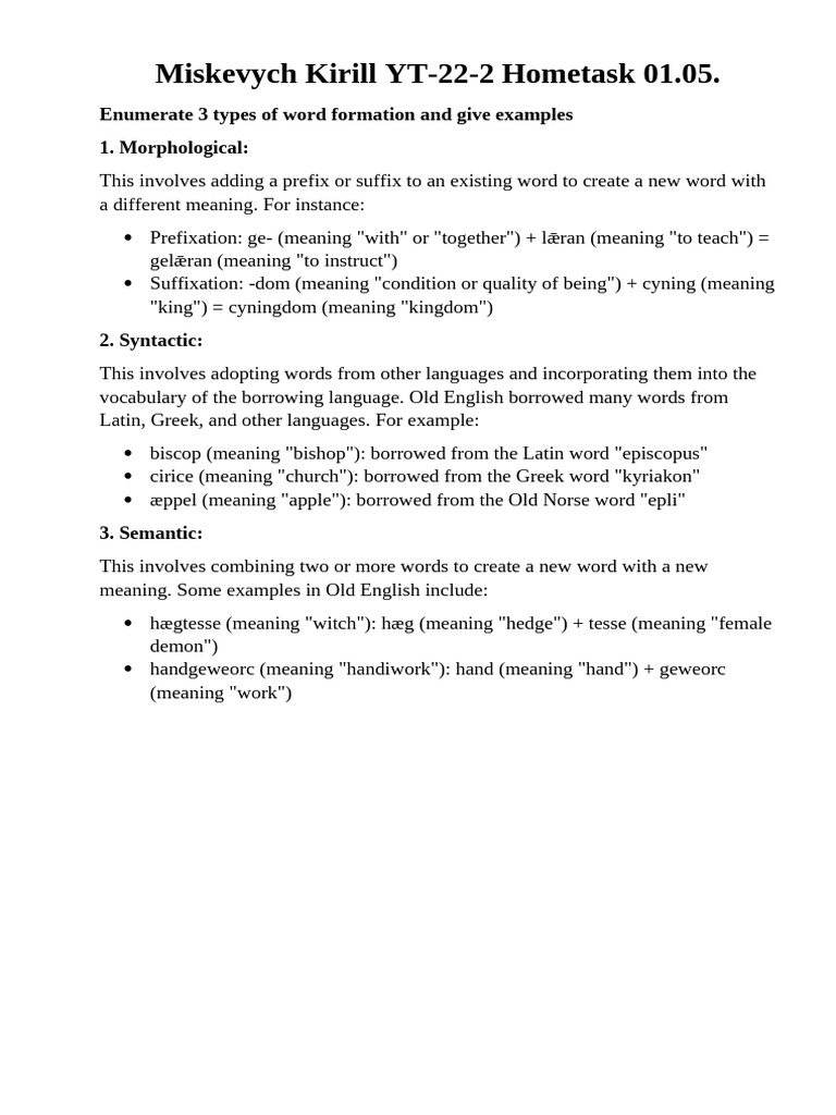 Miskevych Kirill YT-22-2 Hometask 01.05. | PDF