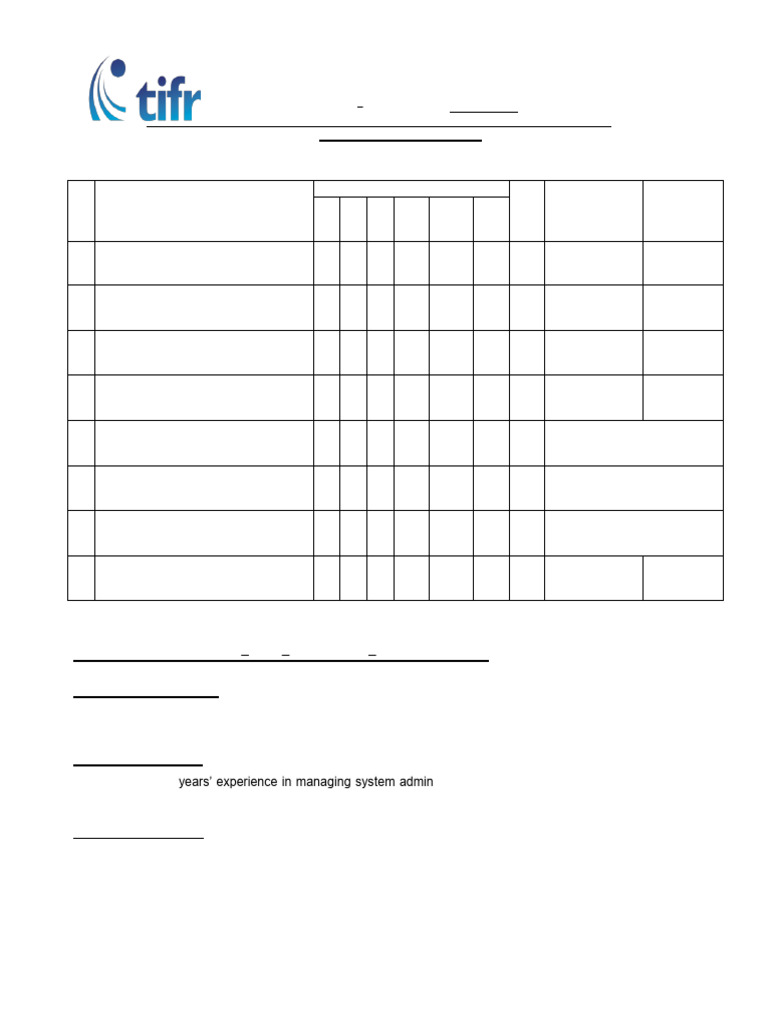 TIFR Advt 2025 02 Notification | PDF | Laser | Instrumentation