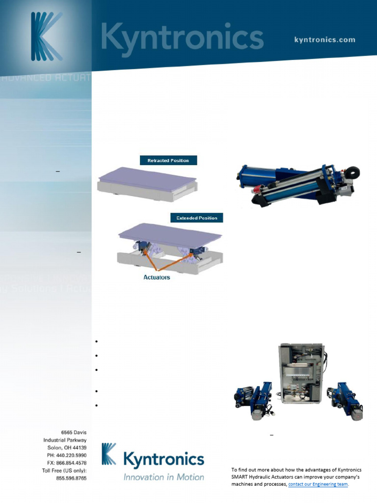 Kyntronics ASN AGV Body Chassis Marriage Lift | PDF | Actuator | Elevator