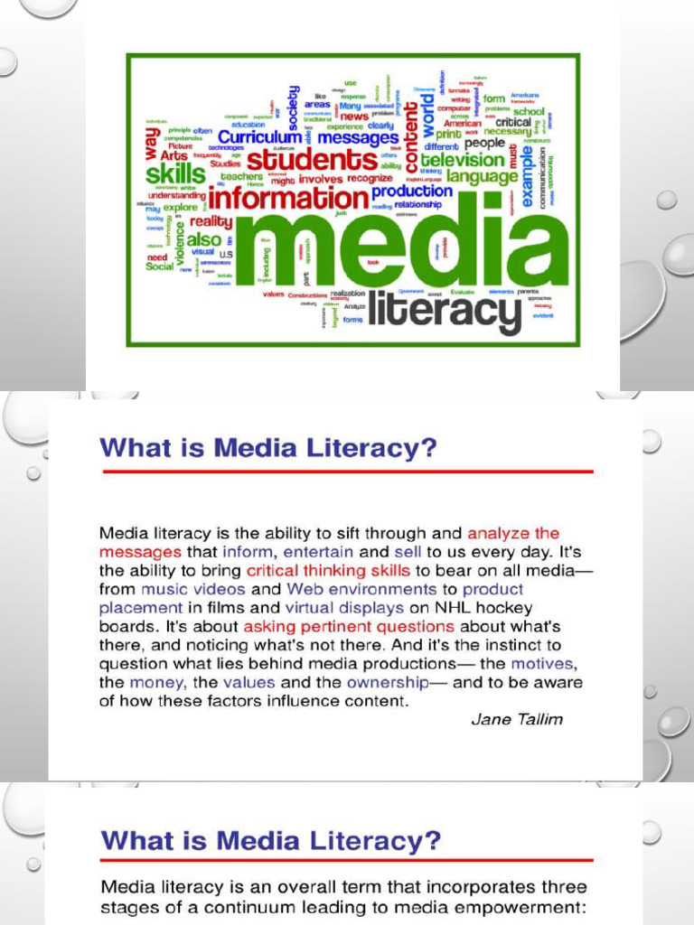 Media Literacy | PDF
