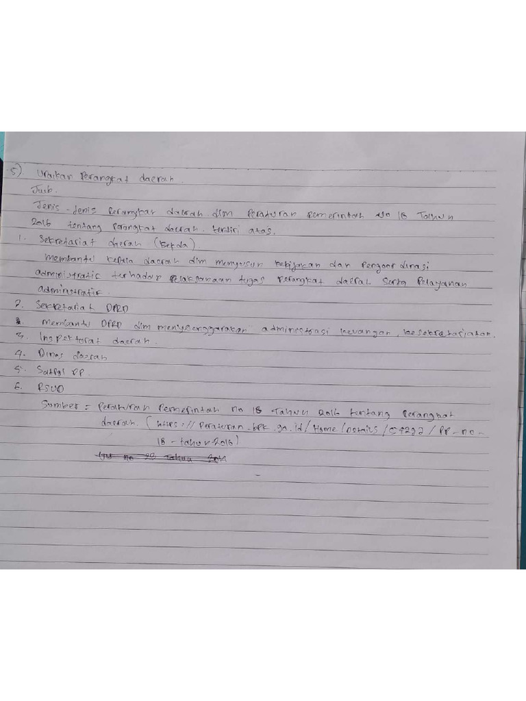 Jawaban UTS HPdan Otonom Daerah Daman Huri 23150092 | PDF