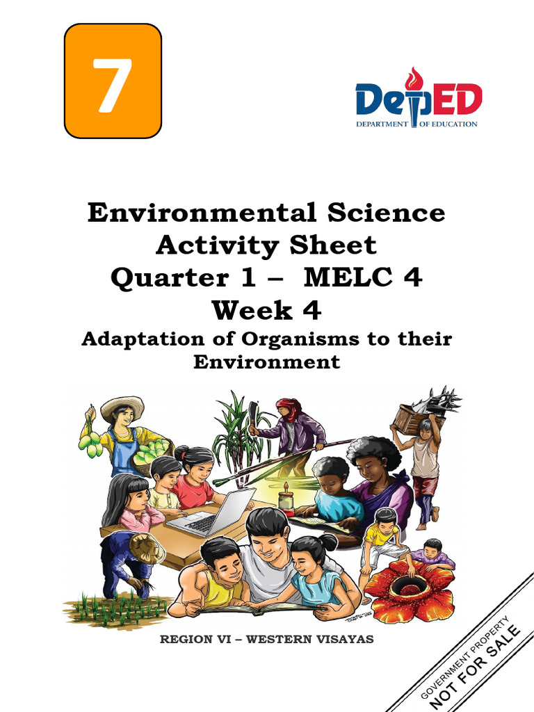 Ste Las Envisci Melc 4 q1 Week-4 | PDF | Adaptation | Learning