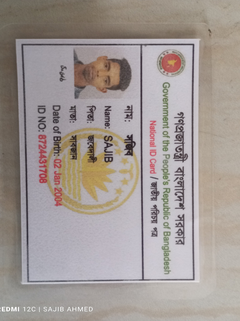 Id Card - Bin | PDF