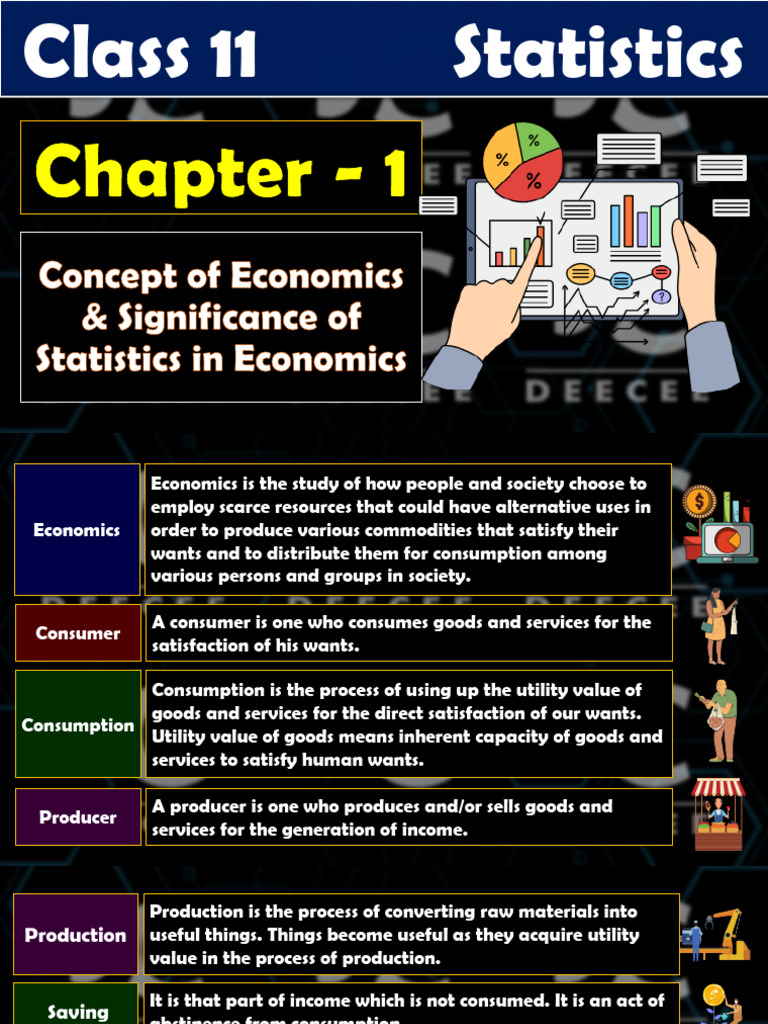 Economics and Statistics Overview | PDF | Statistics | Sampling ...