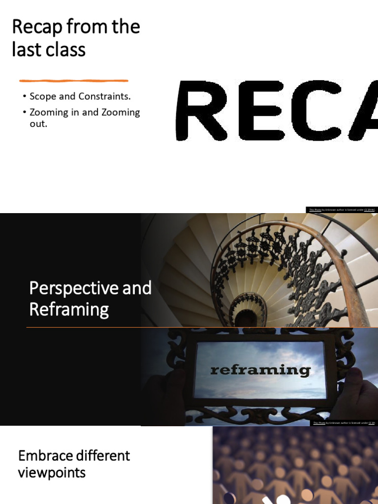 Perspective and Reframing | PDF | Conflict Resolution | Cognition