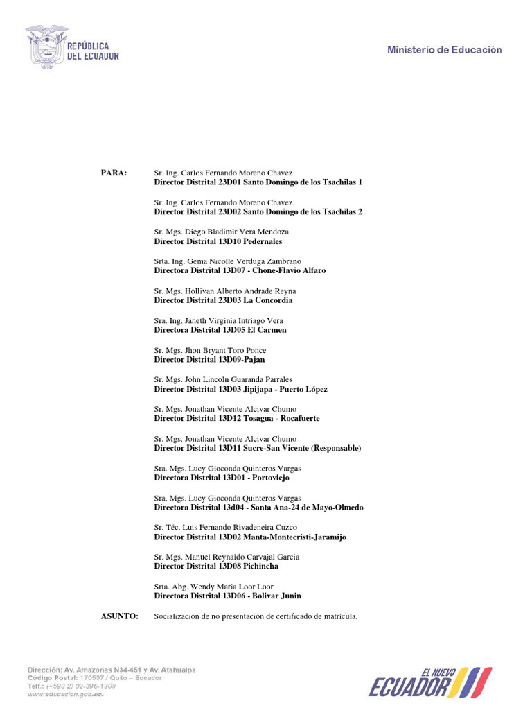 Mineduc CZ4 2025 00398 M 1 | PDF | Privacidad de la información