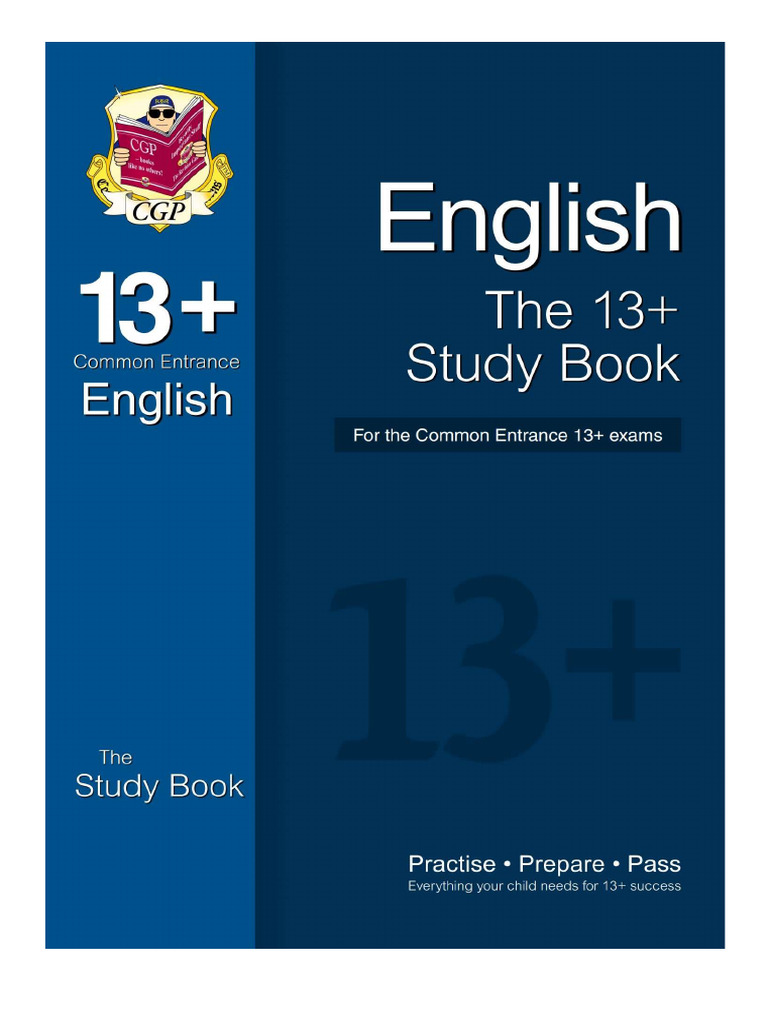 CGP 13+ Exam Study Book | PDF