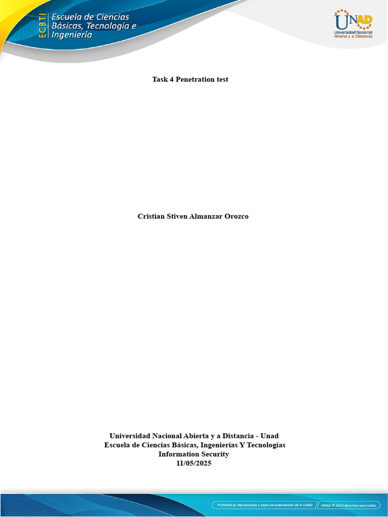 Task4 CristianAlmanzar | PDF | Security | Computer Security