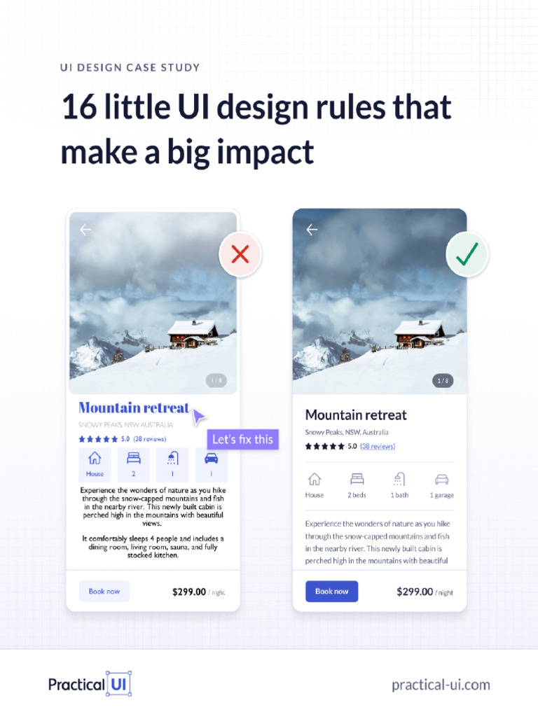 16 Little UI Design Rules | PDF