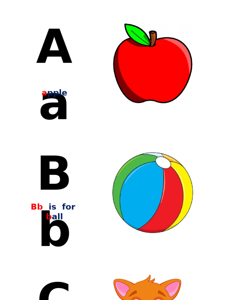 Abc Flashcard | PDF