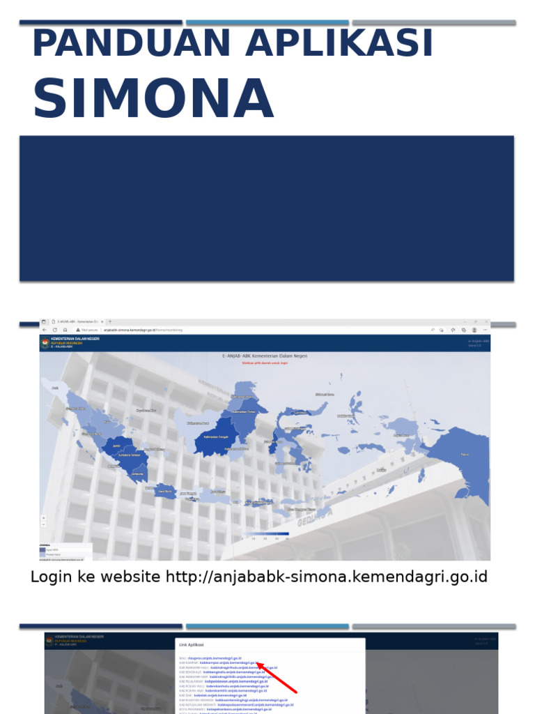 Panduan Aplikasi Simona | PDF