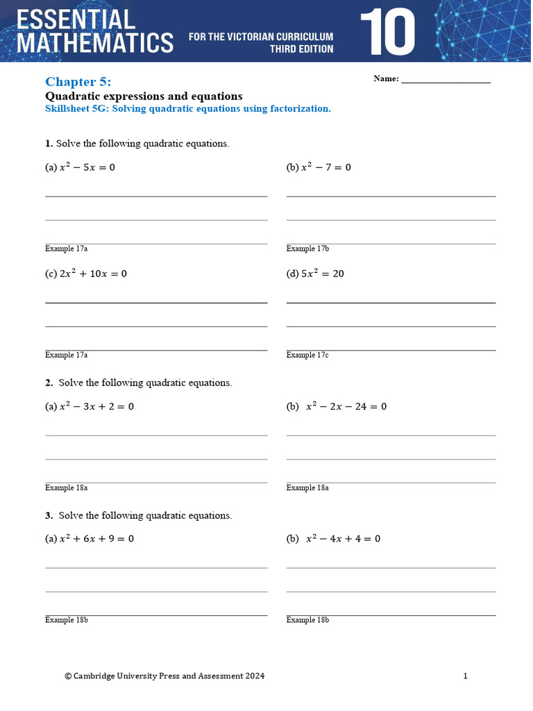 Solving Quadratic Equations Guide | PDF