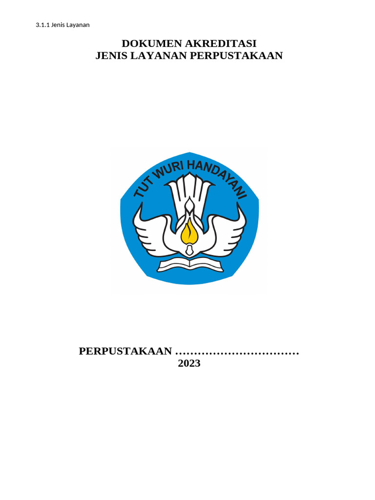 Jenis Layanan Perpustakaan 2023 | PDF