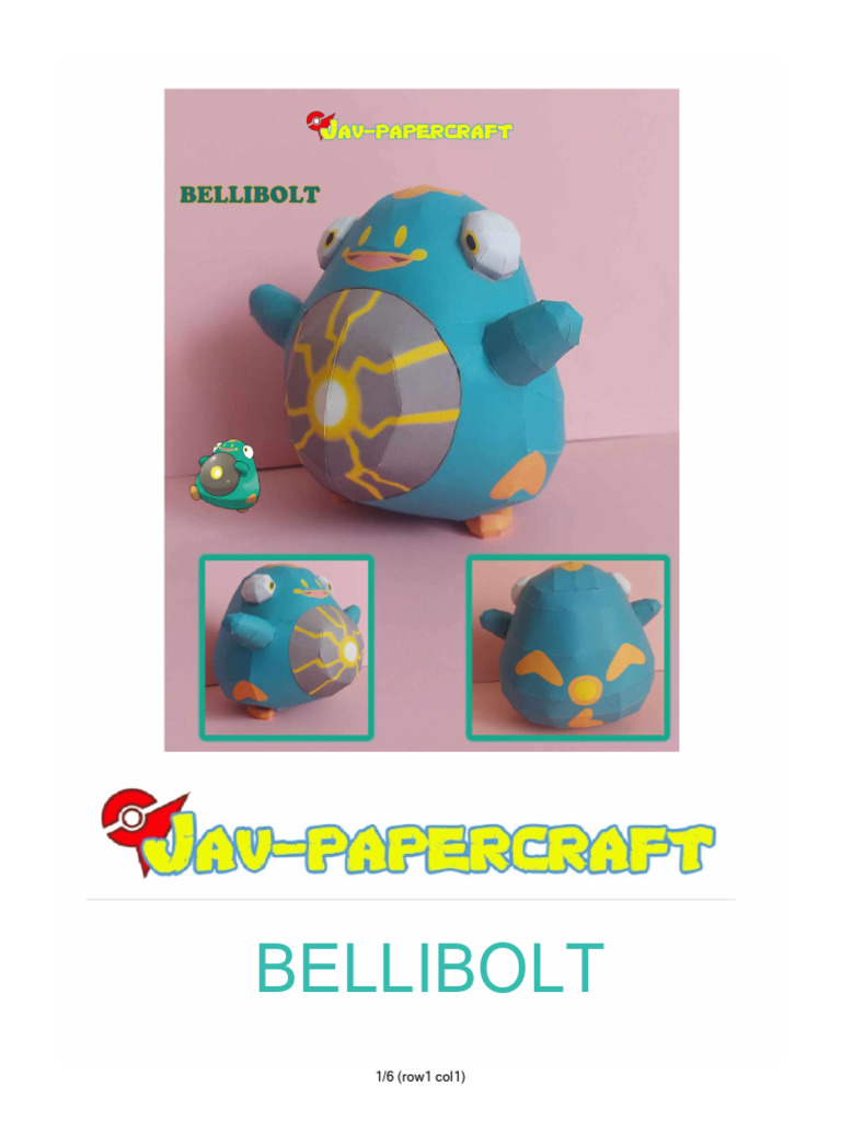 Bellibolt Shiny Lineless | PDF
