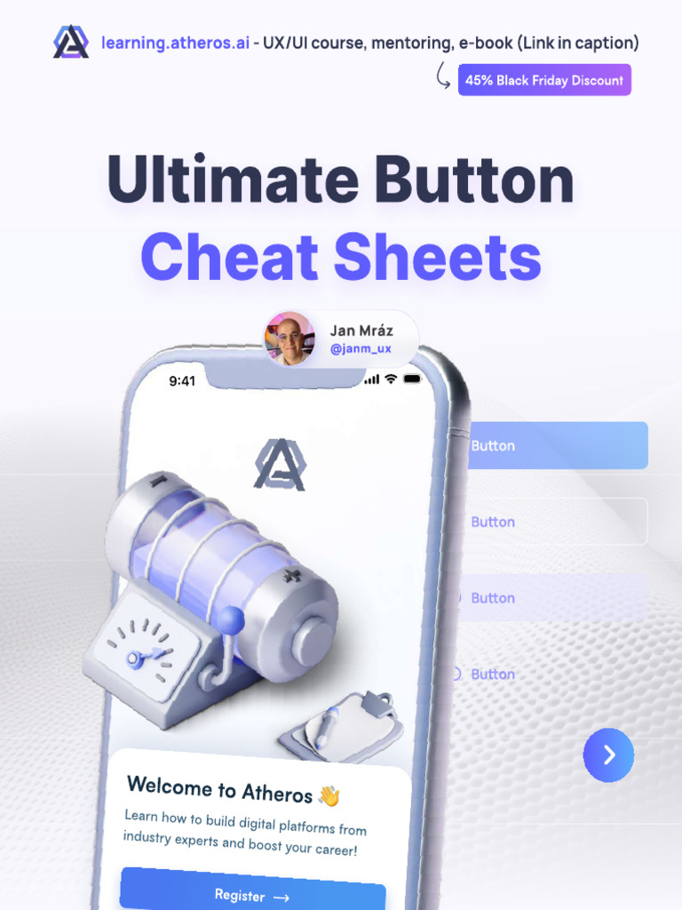 Ultimate Button Cheat Sheets | PDF | Typefaces | Typography