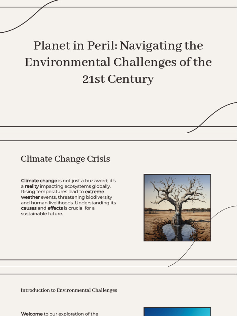 Environmental Challenges and Solutions | PDF