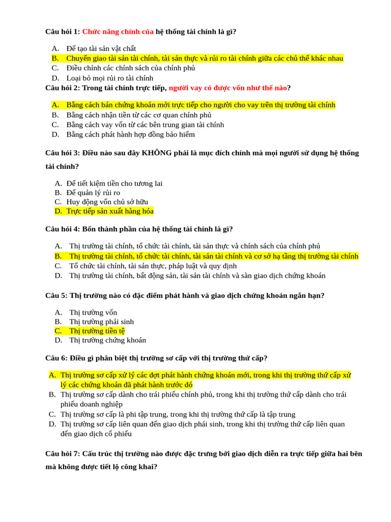 Chương 1 TTTC-ĐCTC Tiếng Việt | PDF