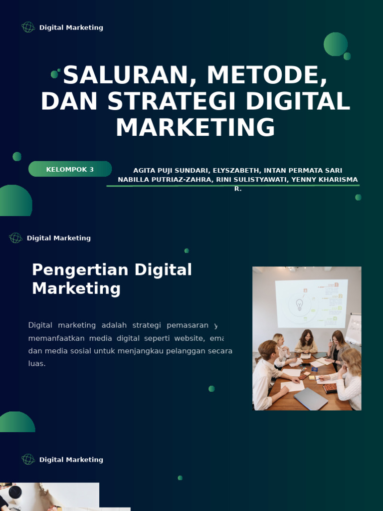 Saluran, Metode, Dan Strategi Digital Marketing | PDF
