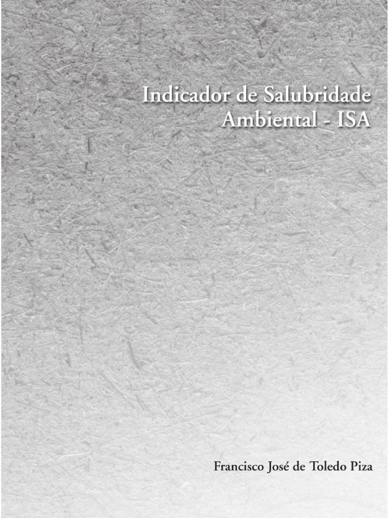 02pronex 17 Indicador de Salubridade Ambiental | PDF
