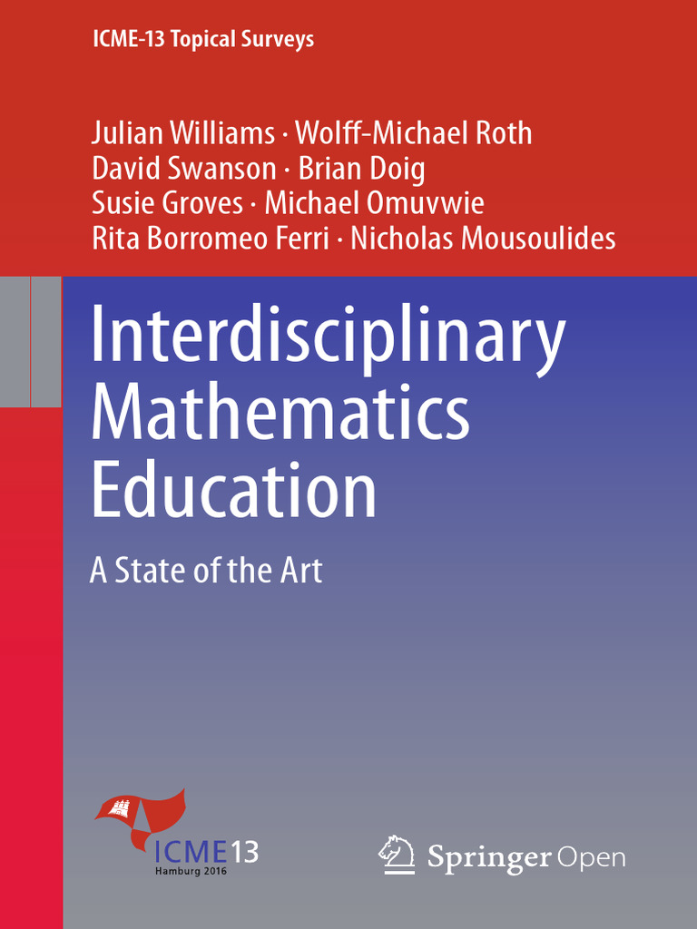 Interdisciplinary Mathematics Education | PDF | Interdisciplinarity | Discourse