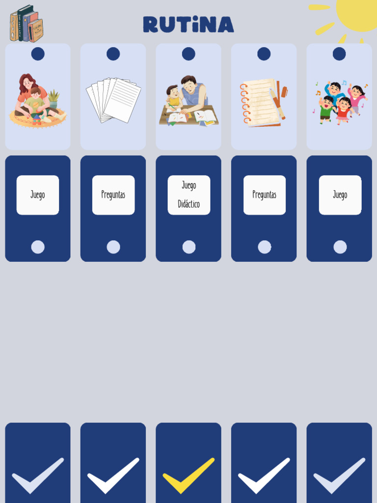 Tarjetas de Aprendizaje de Rutinas y Acciones Diarias para Niños ...