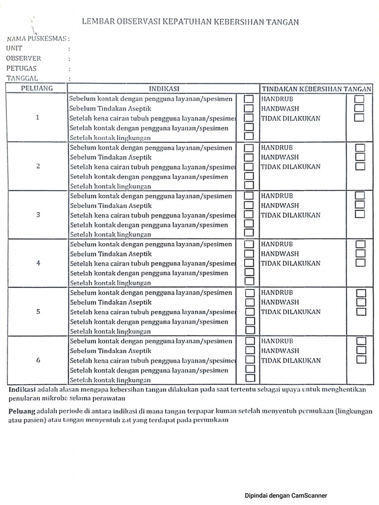 Form Survei KKT | PDF