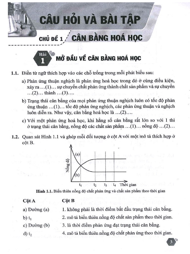 (T 04) Hóa 11-Chương 1-Sách BT Hoa 11-CD | PDF
