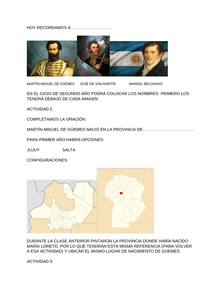 Guemes y Belgrano | PDF