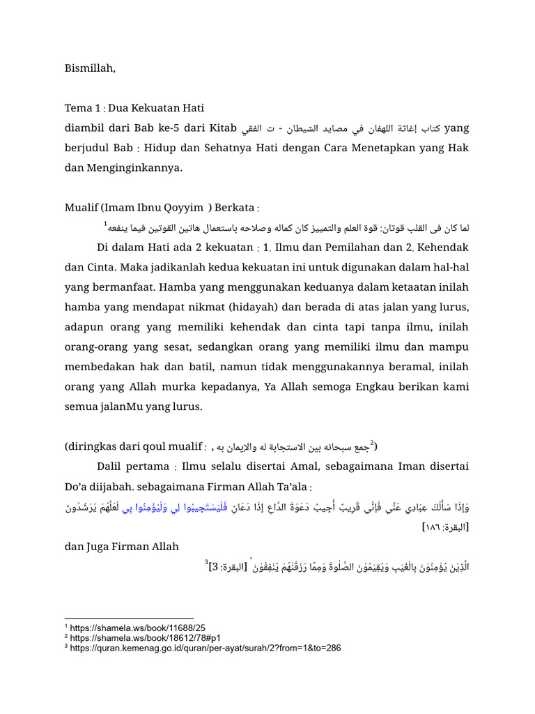 Muhammad Faisol Nirmawan - ARN221-09152 - Tugas Akhir TN! - Ringkasan 3 Bab Kitab Ighotsatul ...