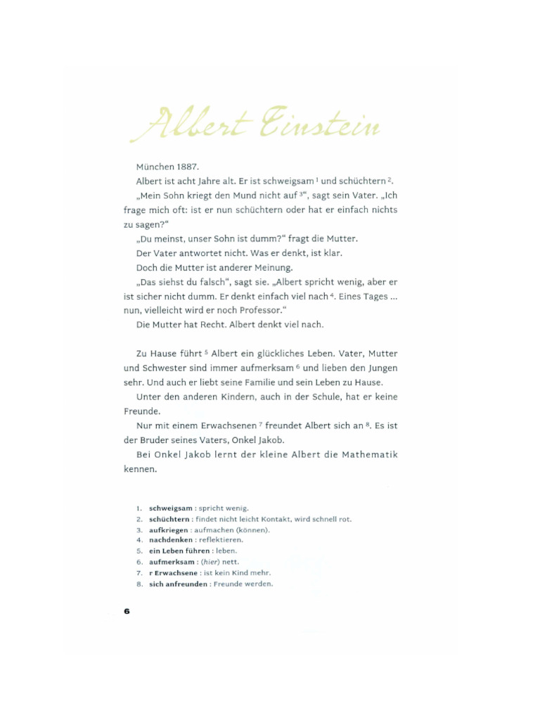 Albert Einstein A2 | PDF