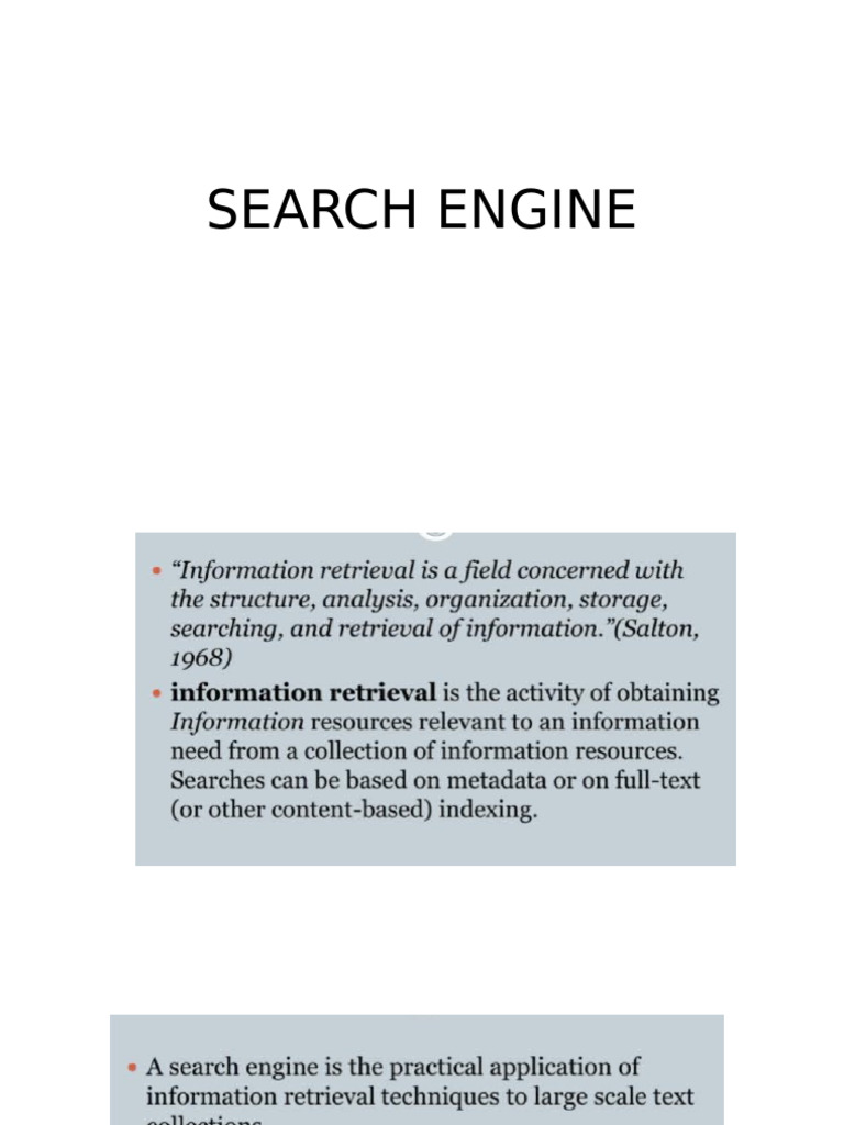 Text Acquisition in Search Engines | PDF