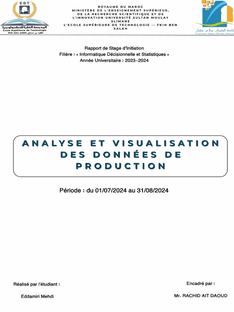 Rapport | PDF