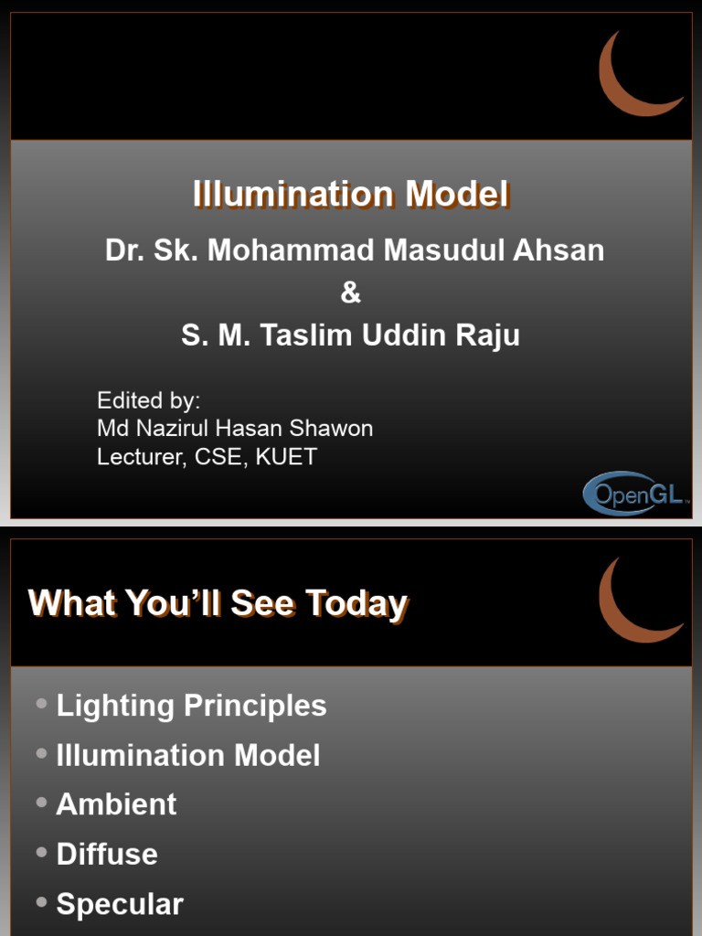 10 - Illumination Model and Shading | PDF | Applied And ...