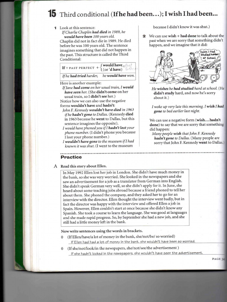 Unit 15 Third Conditional | PDF