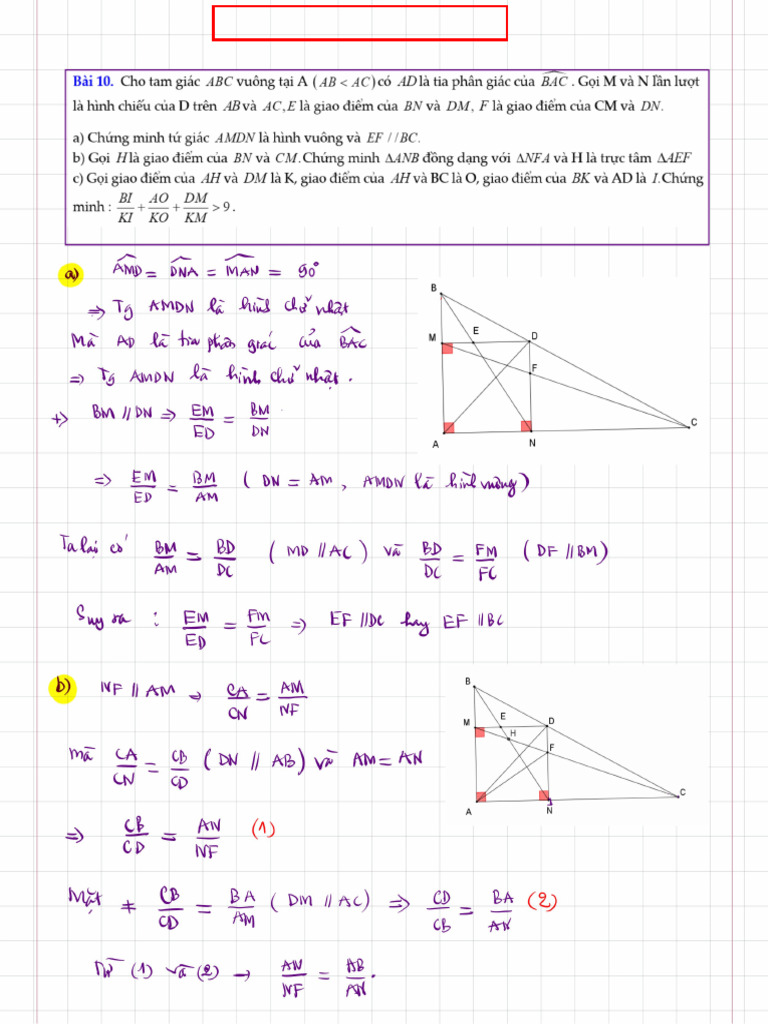 BT Hình B10+B11 | PDF