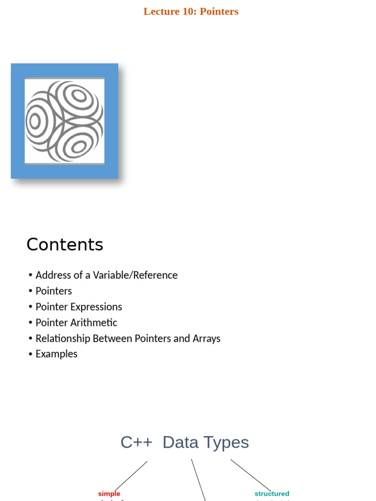 Pointers 19052025 113233am | PDF | Pointer (Computer Programming) | Integer (Computer Science)