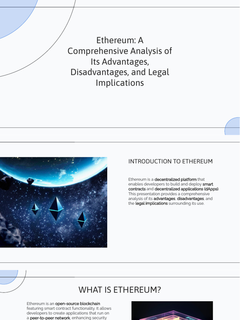 Module 5 - Introduction To Ethereum | PDF | Cryptocurrency | Economies