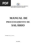 Manual de Processamento de Salário (Primavera e Excel) | PDF | Salário ...