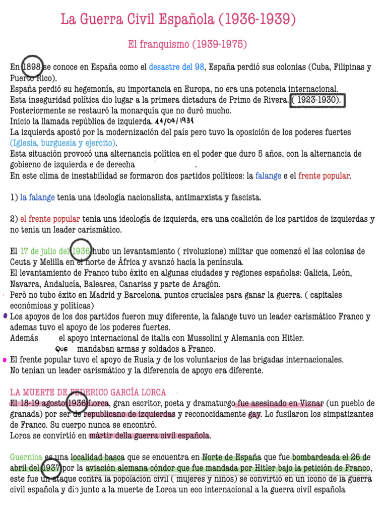 Guerra Civil | PDF | guerra civil Española | Francisco franco