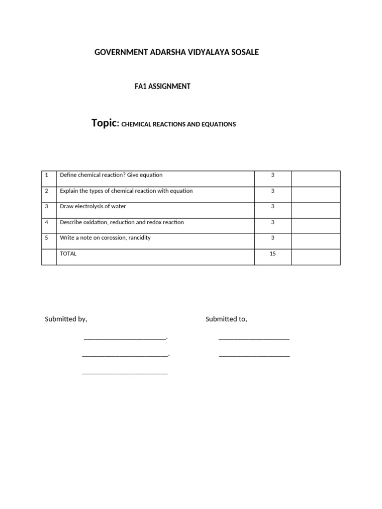 10th FA1 Front Sheet | PDF