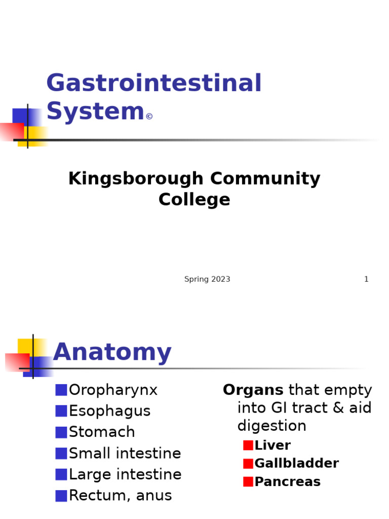 GI Power Points - Spring 2023 | PDF | Bariatric Surgery | Crohn's Disease