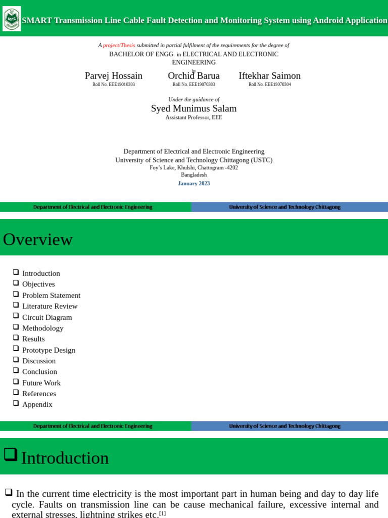 SMART Transmission Line Cable Fault Detection and Monitoring System Using Android Application ...